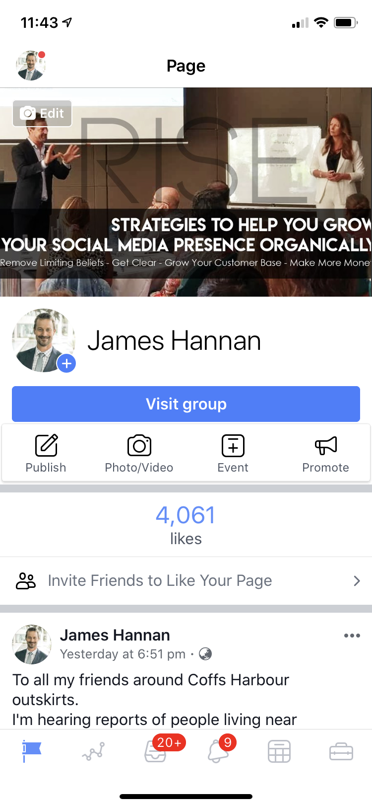 How to Do a Facebook Story on a Business Page - Rise Social Media